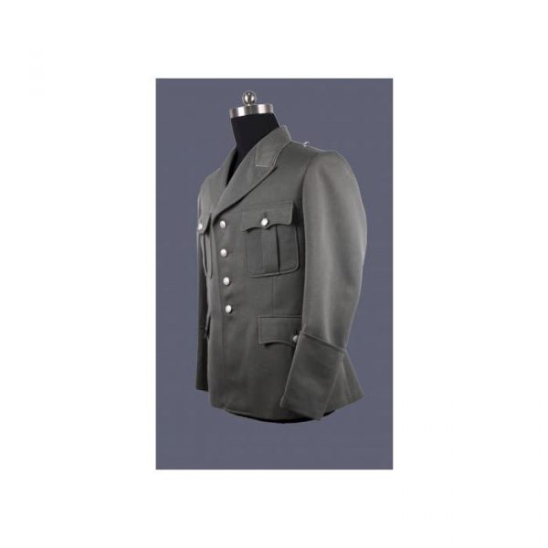 GERMAN SS FIELD GREY OFFICERS SERVICE JACKET - WARSTUFF.COM