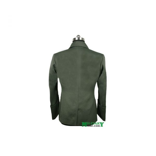 ADOLF HITLER GREEN DOUBLE BREASTED GABARDINE TUNIC - WARSTUFF.COM