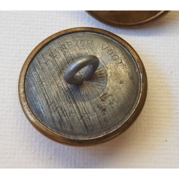 GERMAN REICHSBAHN UNIFORM BUTTON - WARSTUFF.COM