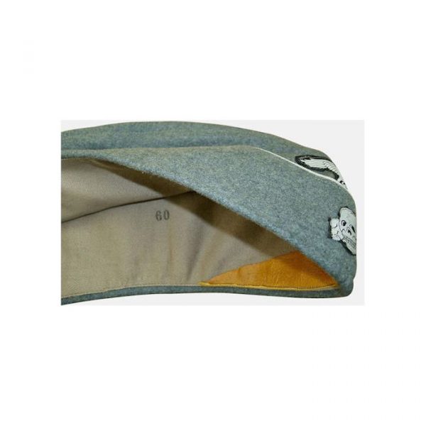 GERMAN SS OFFICER M40 SIDE CAP EARLY FELDGRAU - WARSTUFF.COM