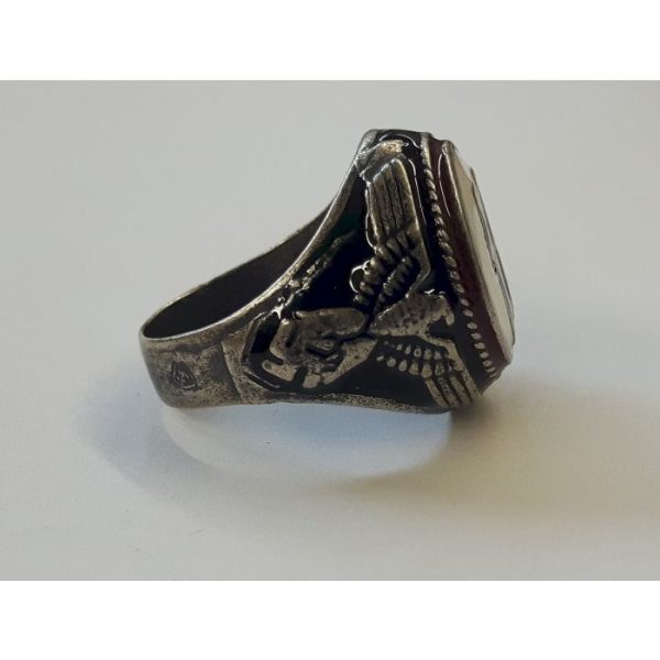 GERMAN WAFFEN SS OFFICER SIGNET RING - WARSTUFF.COM