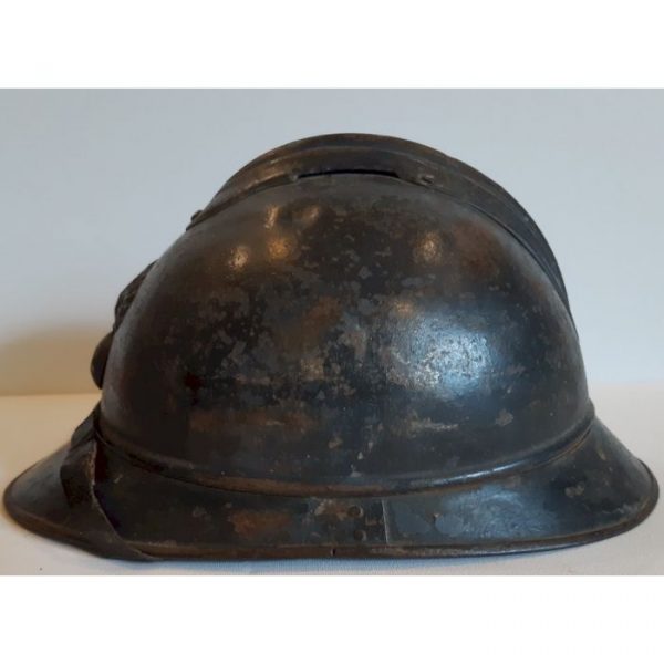 WWI FRENCH M15 ADRIAN STEEL HELMET MODEL 1915 INFANTRY - WARSTUFF.COM