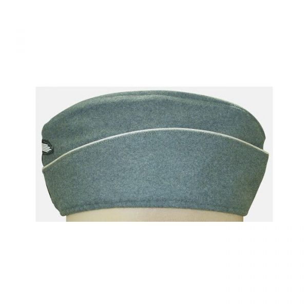 GERMAN SS OFFICER M40 SIDE CAP EARLY FELDGRAU - WARSTUFF.COM