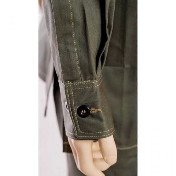 WW2 GERMAN M43 GREY SERVICE SHIRT - WARSTUFF.COM