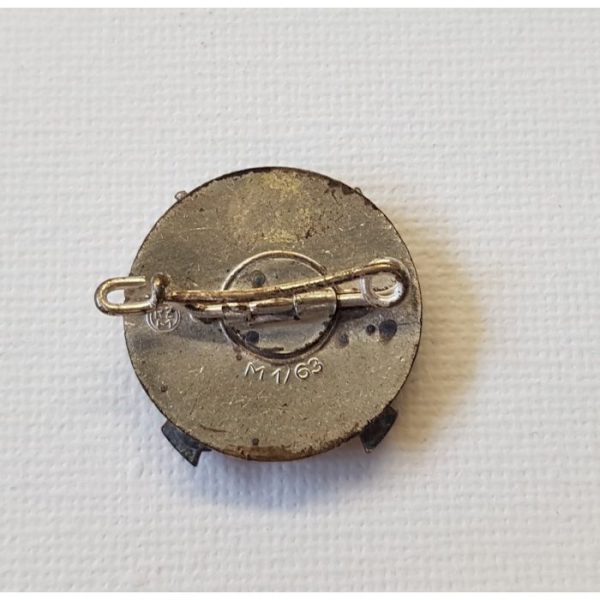 GERMAN DJ SHOOTING BADGE IN SILVER - WARSTUFF.COM