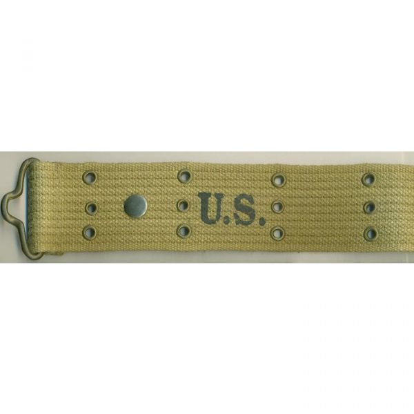 AMERICAN M1936 PISTOL BELT - WW2 WEB GEAR - WARSTUFF.COM